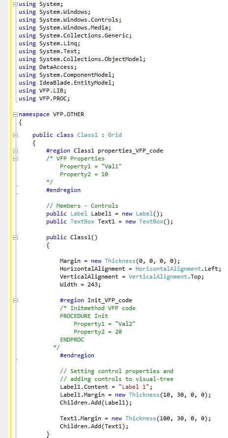 foxpro to migration details