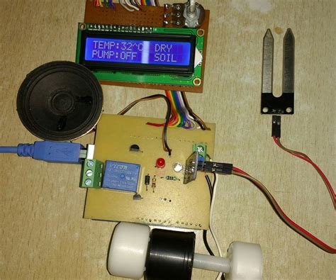 how to make automatic irrigation system using arduino 5 steps