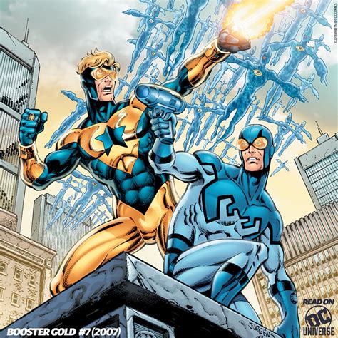 Dc Universe On Twitter Booster Gold And Blue Beetle Are Definitely
