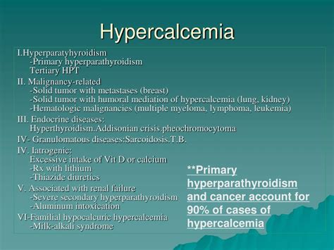 Ppt Hyperparathyroidism Powerpoint Presentation Free Download Id
