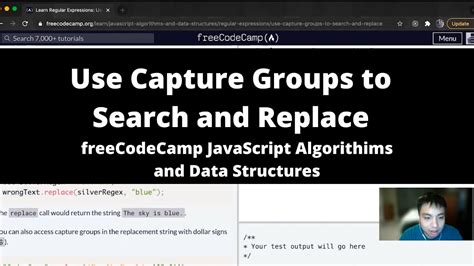 use capture groups to search and replace regular expressions
