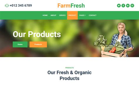 farmfresh free responsive bootstrap 5 farm website template