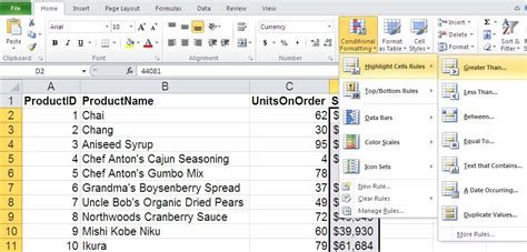 how to use excel 2010 s new conditional formatting with