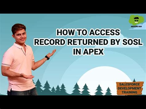 how to access record in apex returned by sosl
