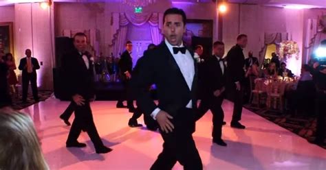 Groom And His Friends Surprise Bride With Epic Wedding Dance Routine