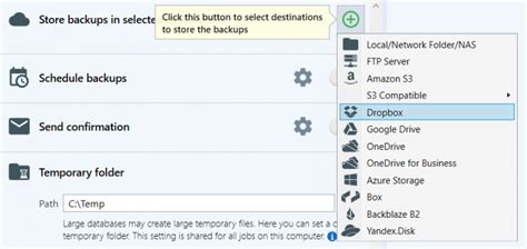 how to backup sql server to dropbox sqlbackupandftp s blog