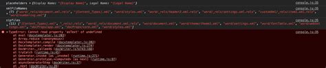 intermittent typeerror on doc render cannot read property astext