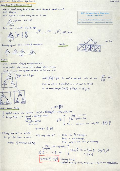 mit s introduction to algorithms lectures 22 and 23