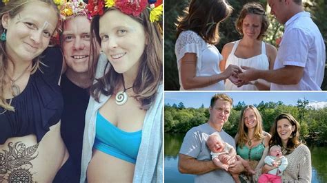 Polyamorous Mans Two Wives Who Are Also Married To Each Other Give