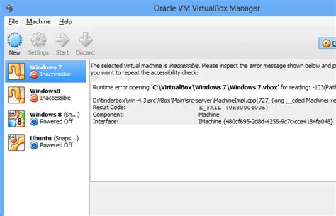 virtualbox 4 3 6 bug fixed cannot delete inaccessible virtual