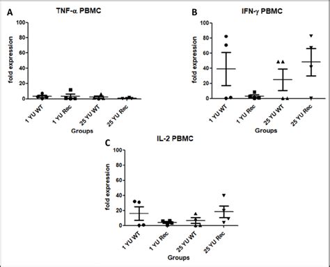 Cytokines Gene Level Analysis Was Carried Out By Qrt Pcr From Pbmc