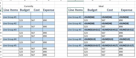 vba automating sum totals stack overflow