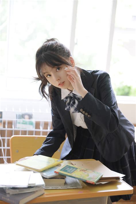 穿上jk制服就不普通！初恋日系🍃少女写真 白兔糖写真馆 站酷zcool