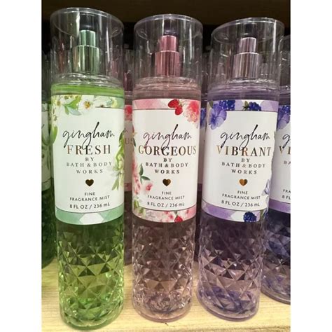 Bath And Body Works Fragrance Mist Gingham Collection Gingham Fresh