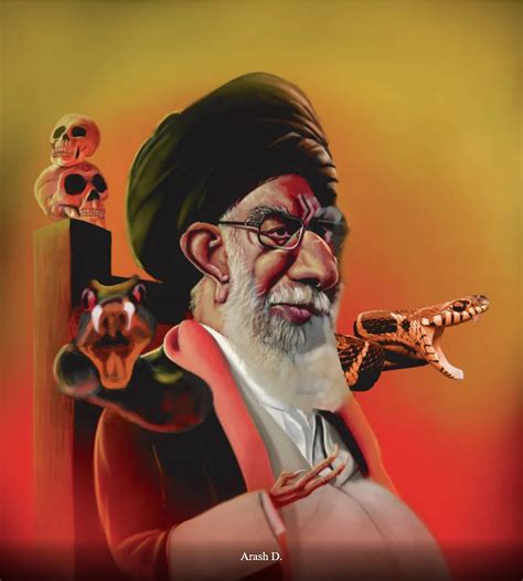 Las Caricaturas Sobre El Ayatollah Khamenei Que Publicó Charlie Hebdo Y