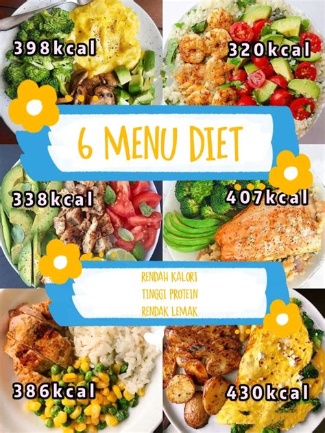 🍽️ 6 Menu Diet Rendah Kalori Tinggi Protein Galeri Diposting Oleh