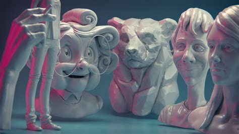 tutorials regarding sculpting characters in blender modeling