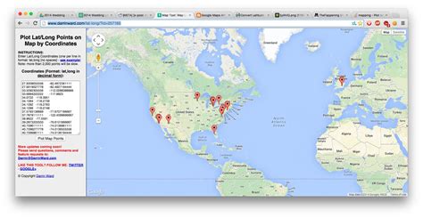 mapping plot latitude longitude values from csv file on