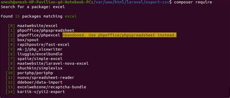 import and export excel and csv file in laravel 8 using laravel excel