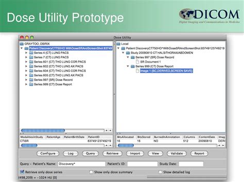 ppt extracting managing and rendering dicom radiation dose