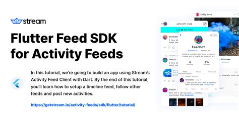 flutter feed sdk for activity feeds