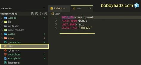 error secretorprivatekey must have a value in node js [fix] bobbyhadz