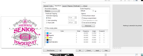 color not showing up in separations coreldraw graphics suite x7
