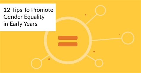 12 Tips To Promote Gender Equality In Early Years Famly