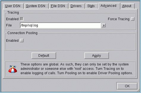accessing odbc in self contained html executable reportgera