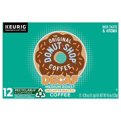 Save On The Original Donut Shop Medium Roast Coffee Decaf K Cup Pods