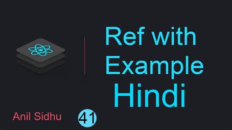 react tutorial in hindi 41 ref with example youtube