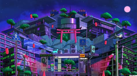 Cyber City 4k Desktop Wallpapers Wallpaper Cave
