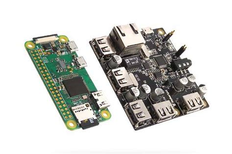 the raspberry pi zero docking hub with 8 ports gadgetsin