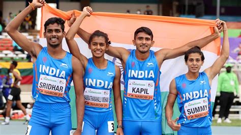 India Win 4x400m Mixed Relay Bronze In World U 20 Athletics Hindustan