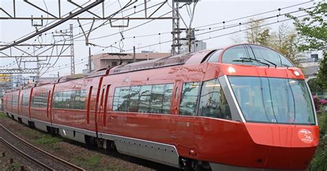 小田急沿線住み鉄道ファン日記 本日の小田急電鉄小田原線撮影 ～2023 04 24 ヘッドマーク付きのロマンスカー2連発～