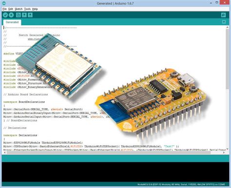 mise en place de l ide arduino au programme esp8266