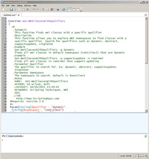 a powershell wmi helper module described scripting blog