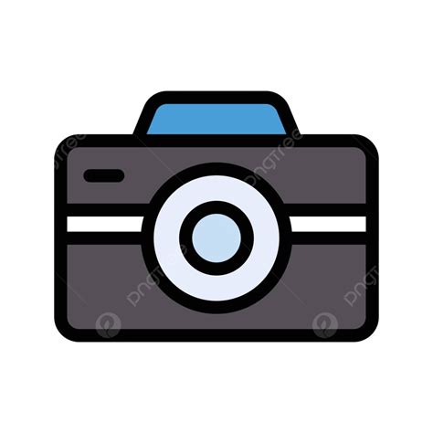 Camera Pictogram Dslr Media Vector Pictogram Dslr Media Png And