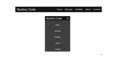 responsive navigation menu bar using html and css dev community