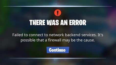 2024 fix fortnite failed to connect to network backend services