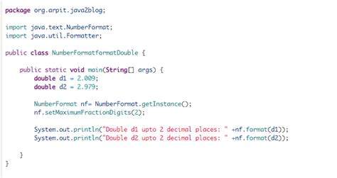 format double to 2 decimal places java effective ways to implement it