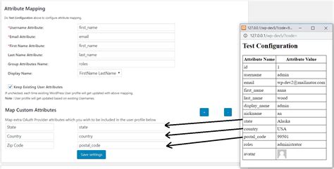 how to map custom attributes knowledge base miniorange