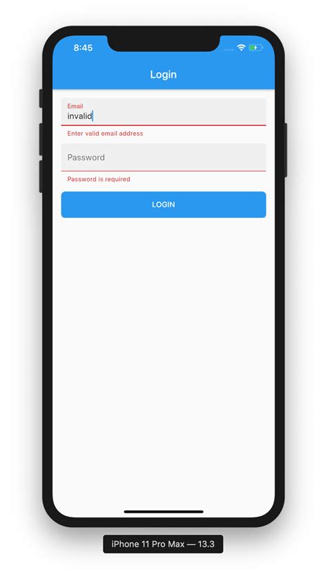 working with forms in flutter hones dev