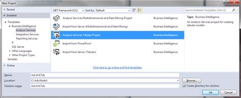 connecting to data source s with sql server analysis services