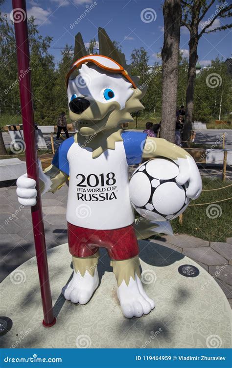 Official Mascot Of The 2018 Fifa World Cup In Russia Wolf Zabivaka
