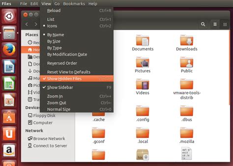 dual boot how to delete ubuntu s hidden or trash files and folders