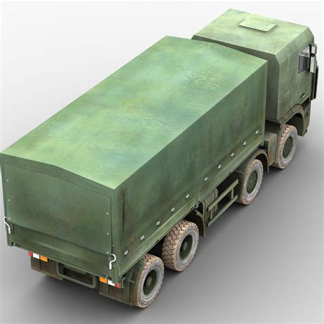 依维柯trakker Gtf 8x8 3d模型 199 3ds Obj Lwo Max Ma C4d Free3d