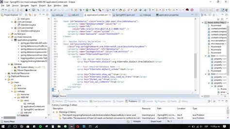 connection with java spring maven oracle hibernate stack overflow