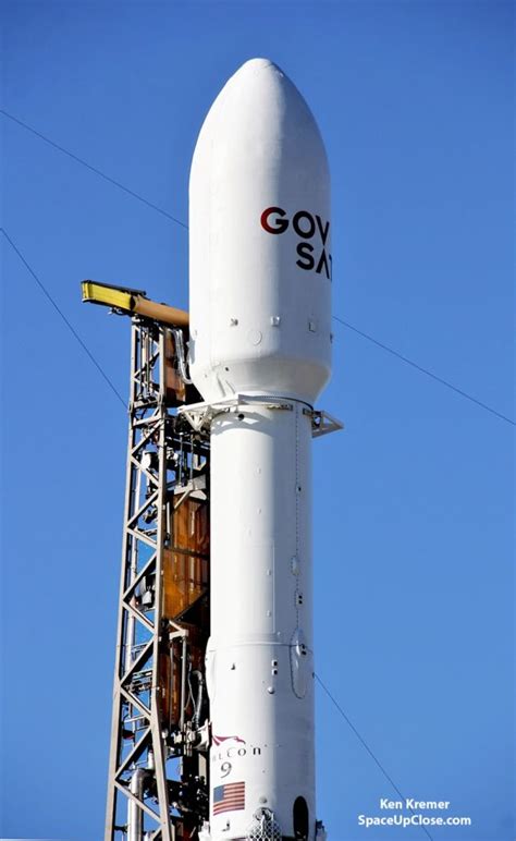 Beautiful Day For Launch Of Govsat 1 On Recycled Spacex Falcon 9 Jan 31