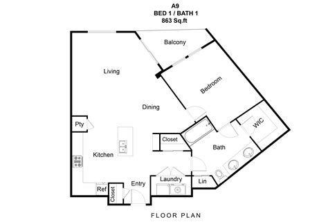 A9 1 Bed Apartment Flats On Tanglewilde